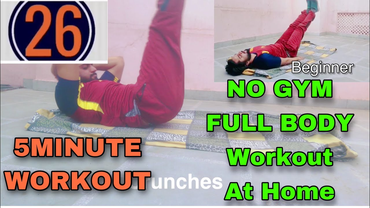 NO GYM | FULL BODY WORKOUT | (without equipment) | LOCKDOWN ...