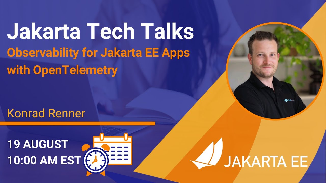 Jakarta Tech Talk - Observability for Jakarta EE Apps with OpenTelemetry - YouTube