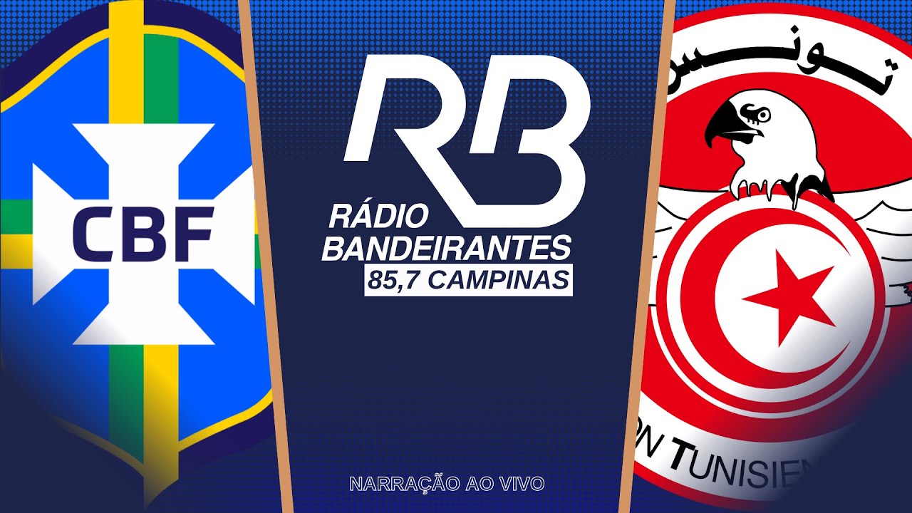 🔴 Brasil x Tunísia - Amistoso Internacional - 18/11/2025 - Com Pedro ...