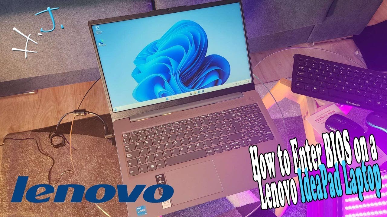 How to Enter BIOS on a Lenovo IdeaPad Laptop - YouTube