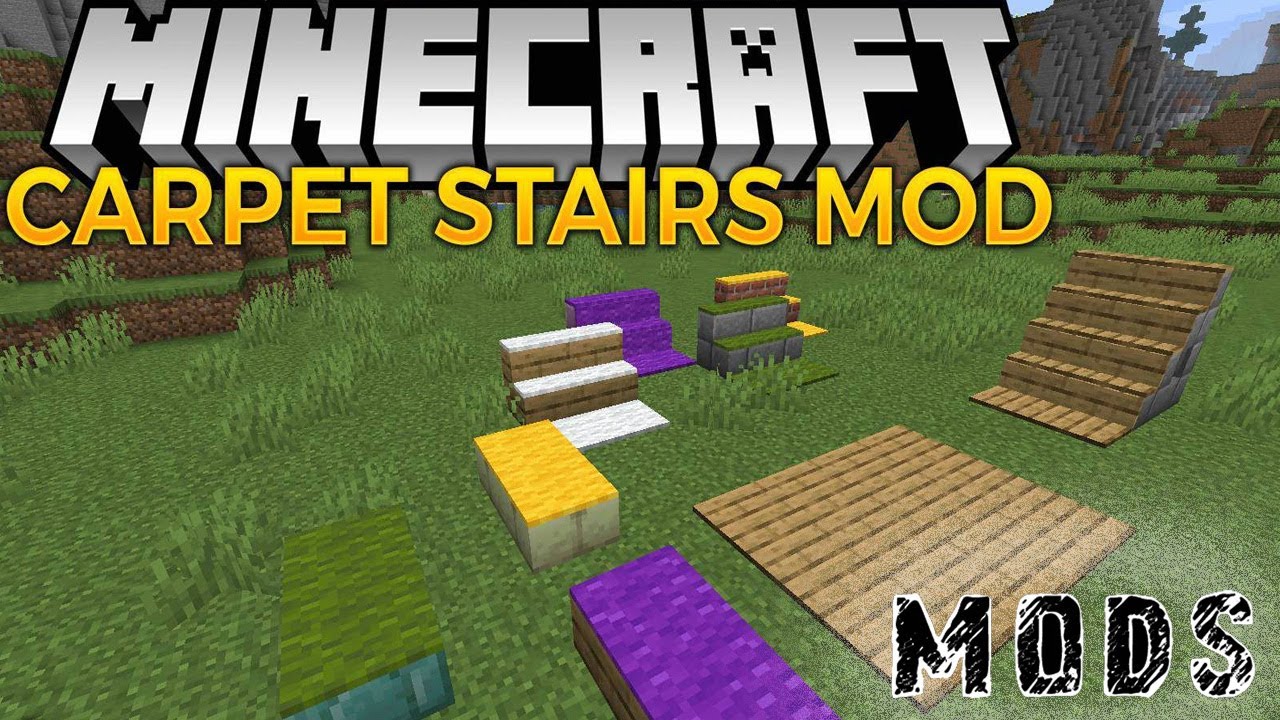 Introducing The Amazing New Carpet Stairs Mod! - YouTube