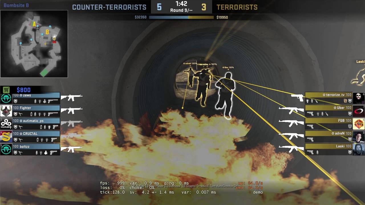 I'll put out the molotov - CS:GO - YouTube