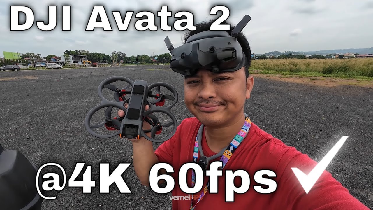 DJI Avata 2 at 4K 60fps FPV Drone Flying - YouTube