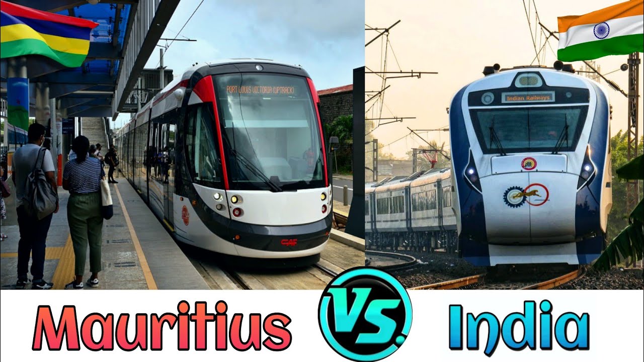 INDIAN RAILWAYS Vs MAURITIUS RAILWAYS Comparison in 2024 || India Vs ...
