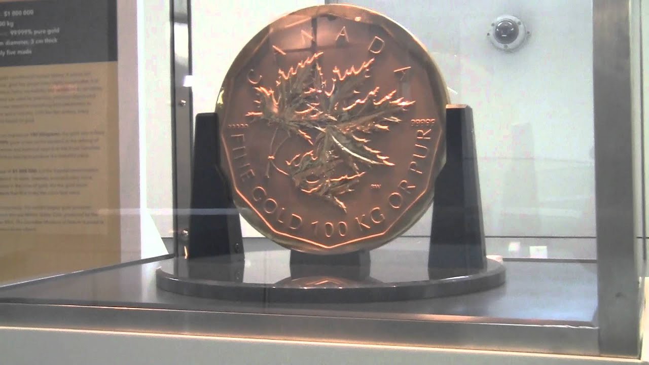 One-million dollar GOLD coin. - YouTube