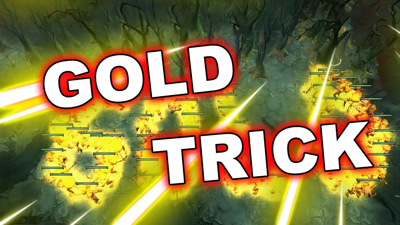 Dota 2 Tricks: GOLD FARMING! - YouTube