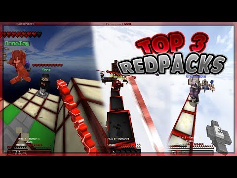 [TOP 3] RED Bedwars PACKS!! 😍| feat. CuzImSchniefie 🧐 | Minecraft ...