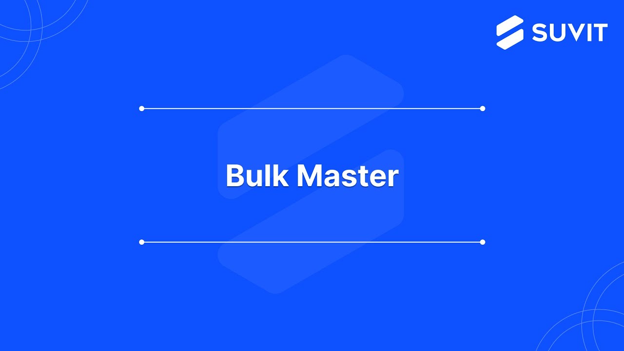 Bulk Master - YouTube