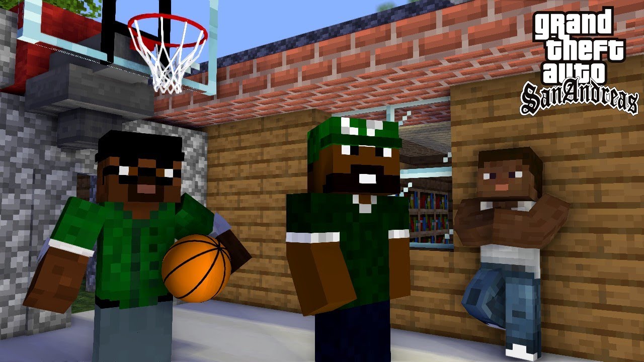 GTA San Andreas Story in Minecraft Mod Mission #3 - Minecraft Animation ...
