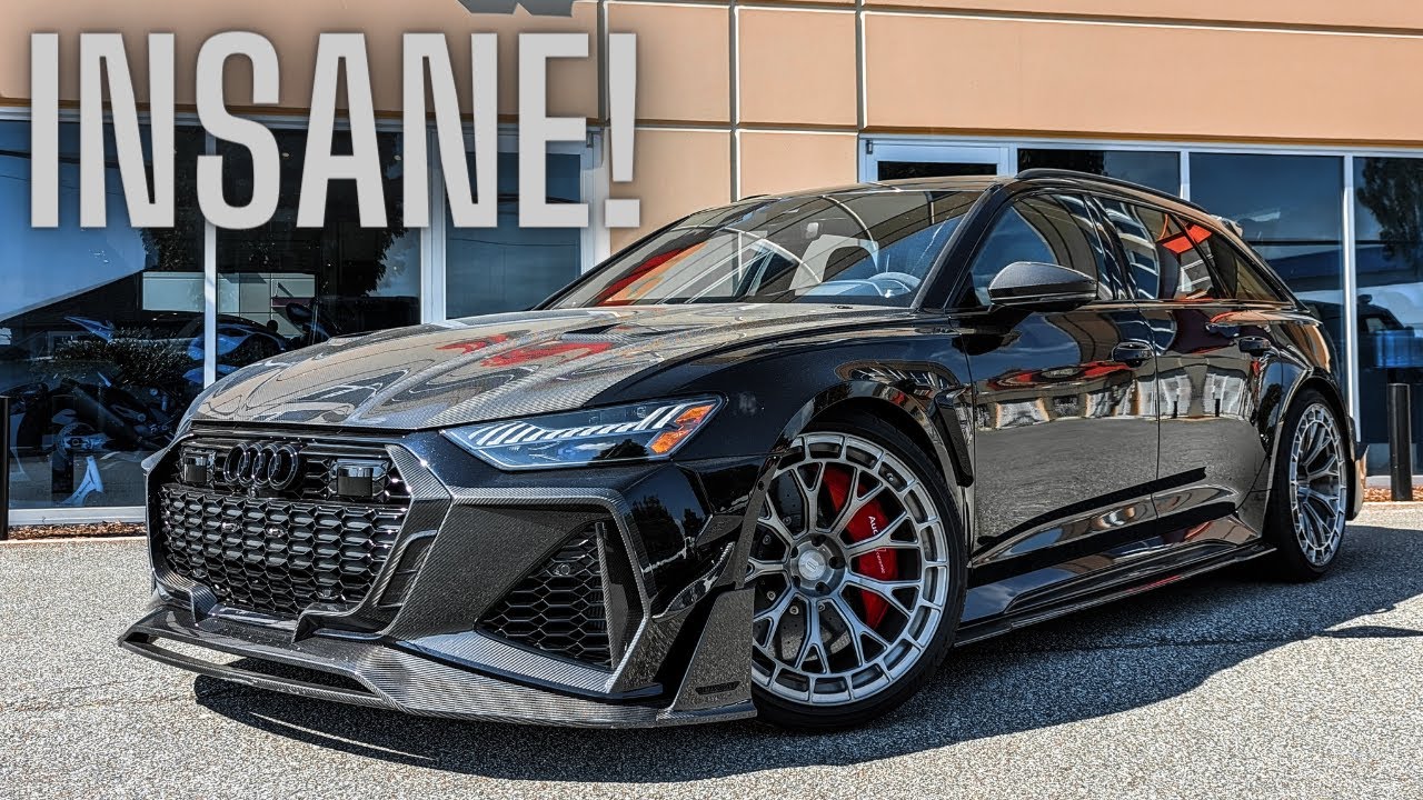 FIRST DRIVE | THE NEW MANSORY AUDI RS6 IS A BEAST!! - YouTube