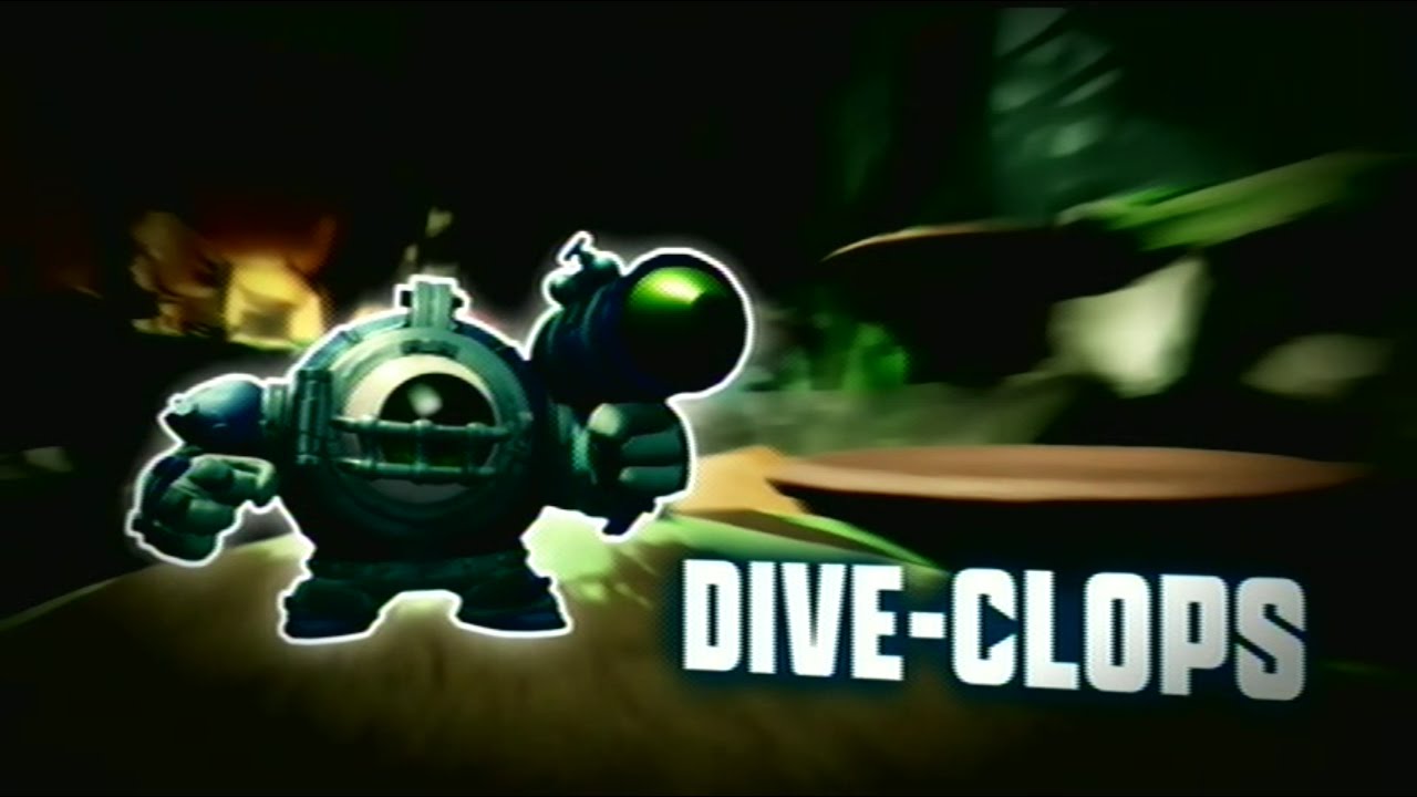 Skylanders: SuperChargers - Dive Clops Soul Gem Preview - YouTube