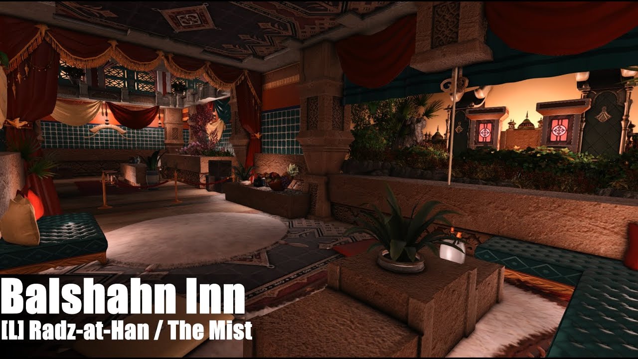 FFXIV Large House Tour "Balshahn Inn", Mist/Phönix - YouTube