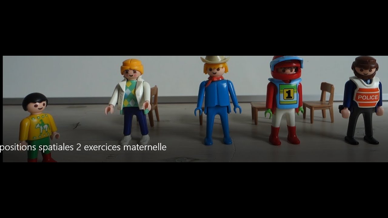 positions spatiales 2 exercices maternelle - YouTube