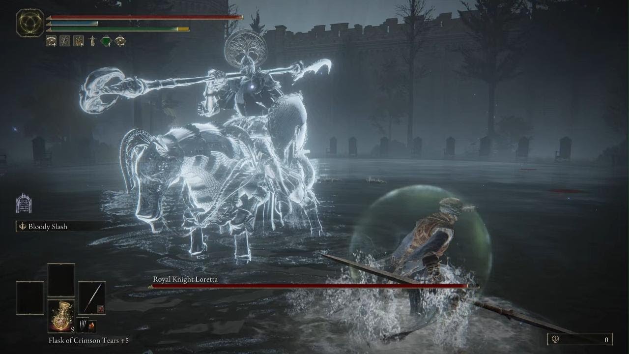 060Liurnia of the Lakes_Royal Knight Loretta_Boss Guide_Rogue Run - YouTube