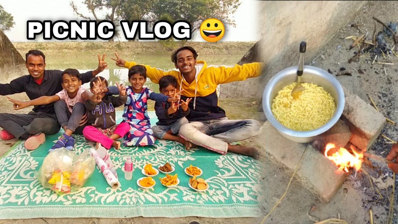 Family Picnic Vlog 😀 - YouTube