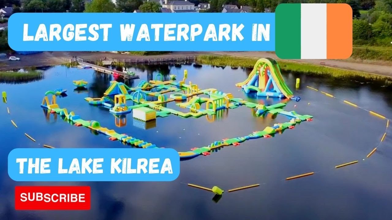 The Lake Kilrea Ireland's Largest Water Park - YouTube