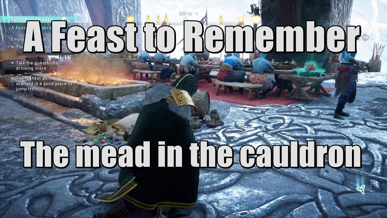 A Feast to Remember Assassin's Creed Valhalla How to Make the Guests ...