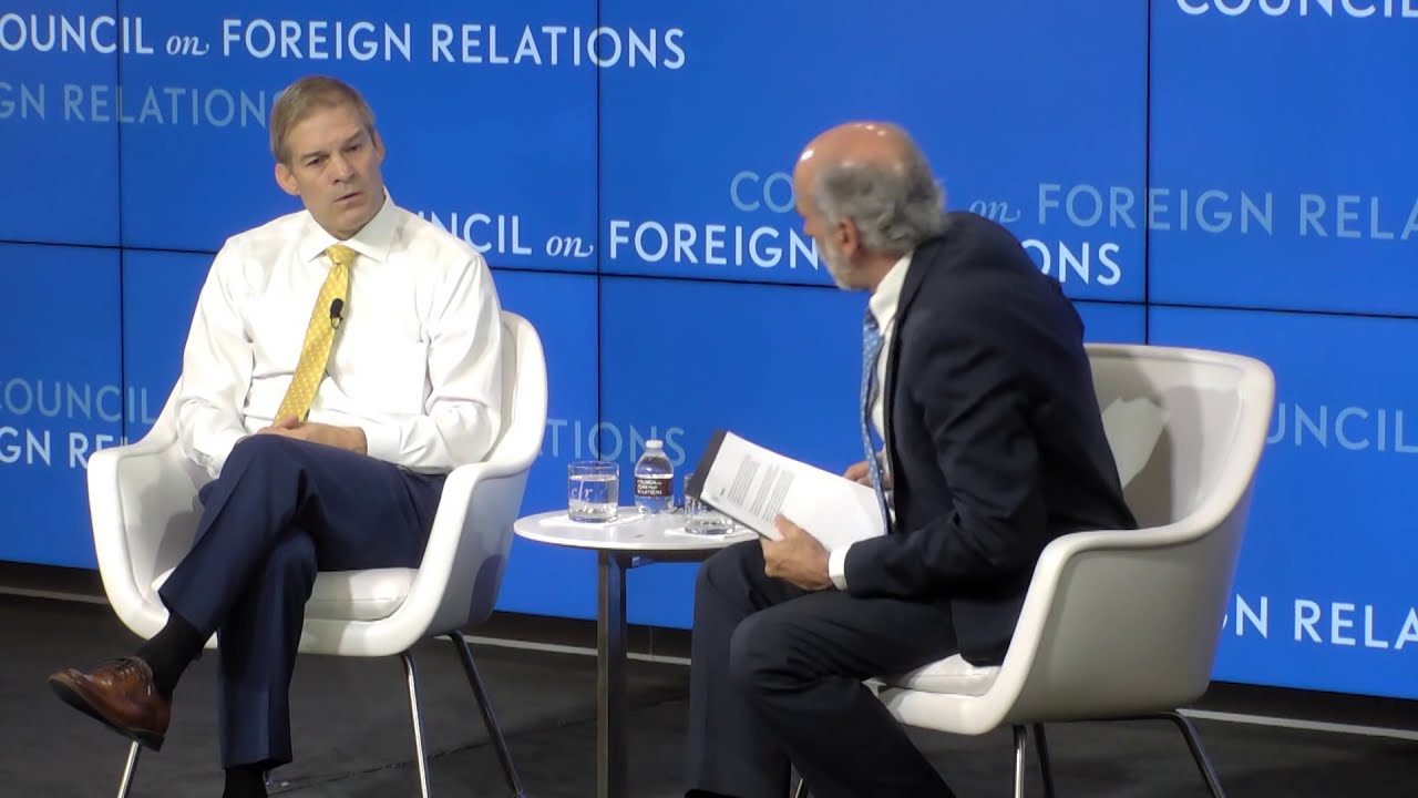 Congressional Oversight: A Conversation with Jim Jordan - YouTube