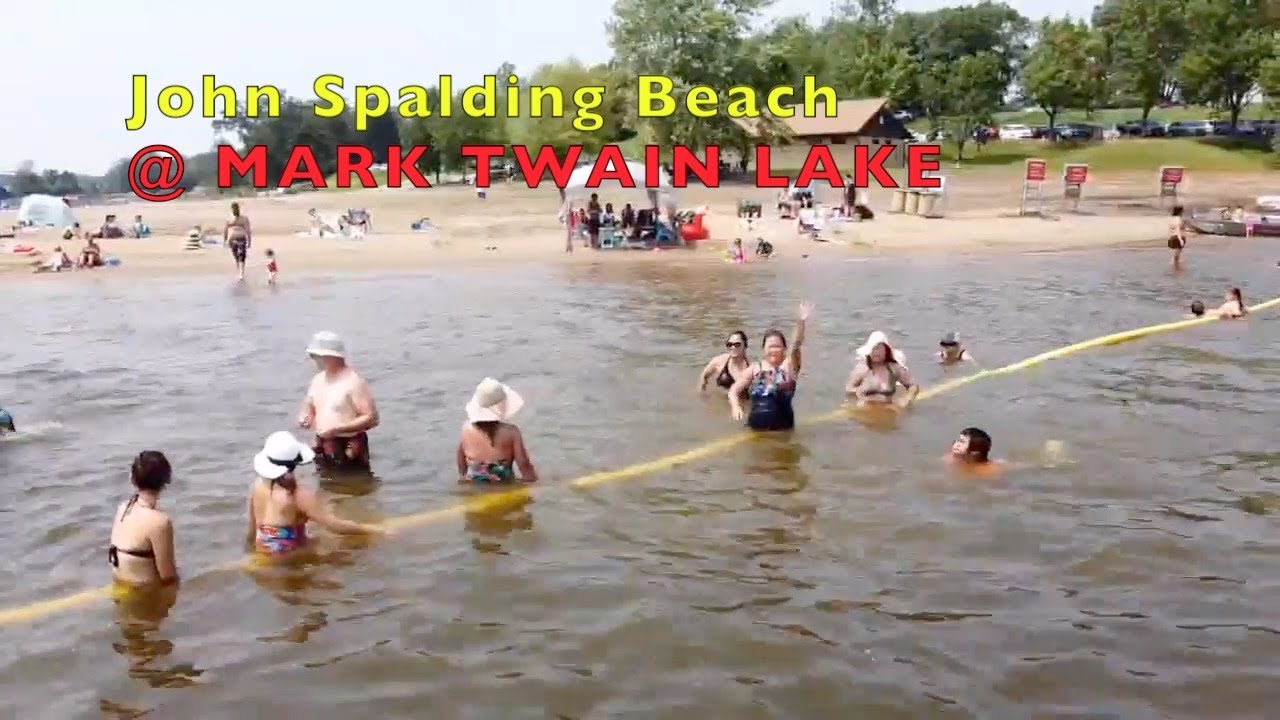 JOHN SPALDING BEACH @ MARK TWAIN LAKE - YouTube