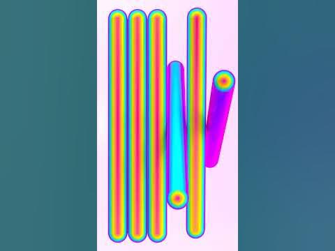 Rainbow Shader 3D Digital 360 Motion Abstract Lines Shapes Blender Animation - YouTube