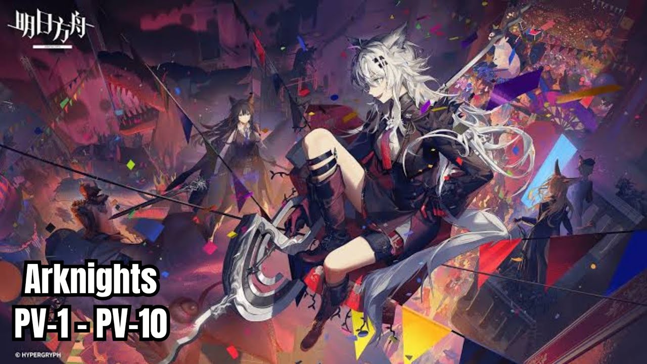 Arknights | I Portatori dei Velluti | PV-1 - PV-10 - PV-SP-1 - PV-SP-3 - YouTube