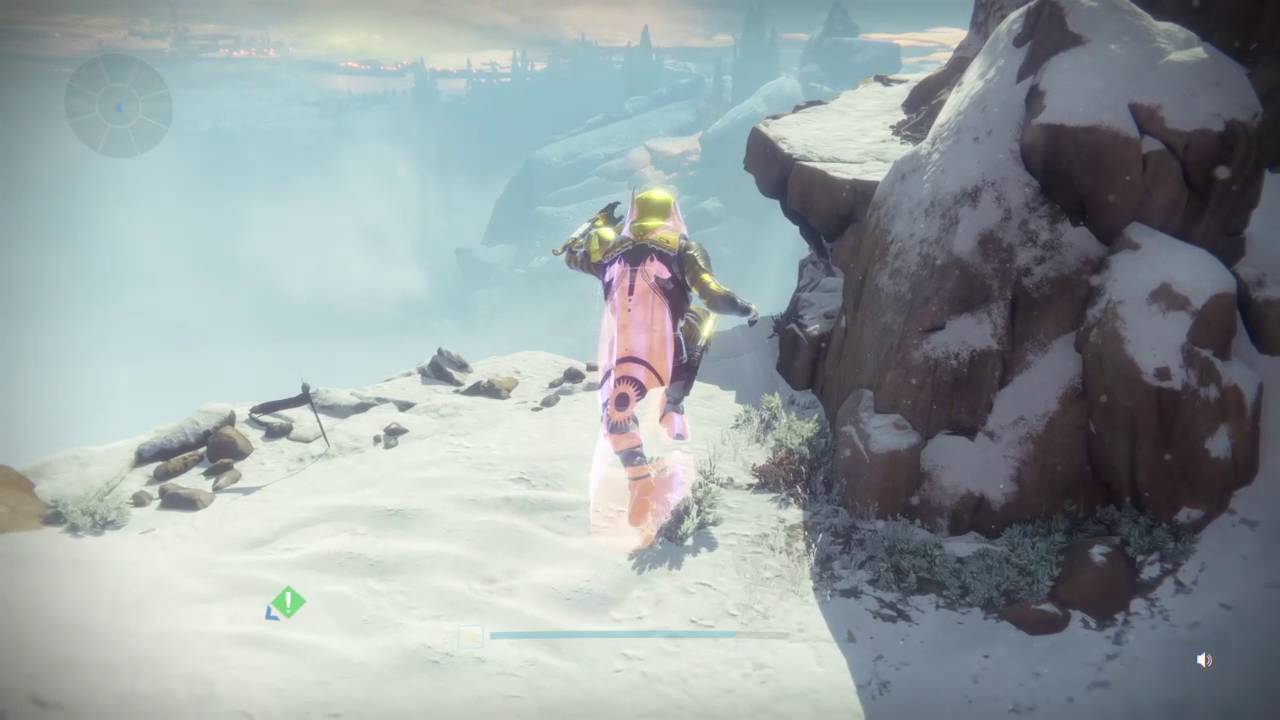 Destiny how to climb down the iron temple and get a siva fragment - YouTube