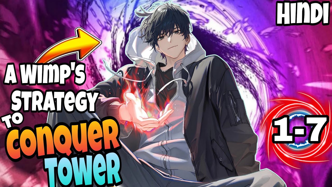 [01] A Wimp's Strategy to Conquer The Tower Manhwa Explained in Hindi ...