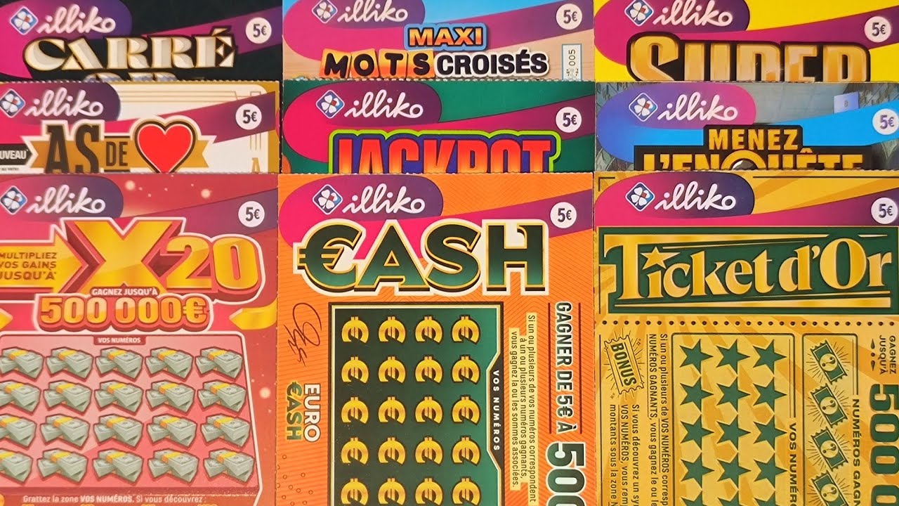 TOUS LES TICKETS FDJ À 5€ !! - YouTube