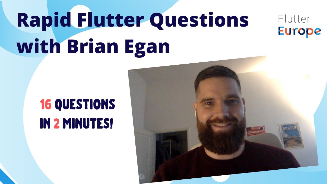 Rapid Flutter Questions with Brian Egan - YouTube