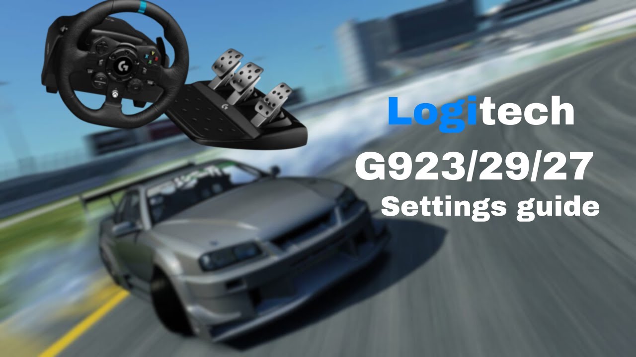 Best Logitech wheel settings for drifting in Assetto Corsa for ...