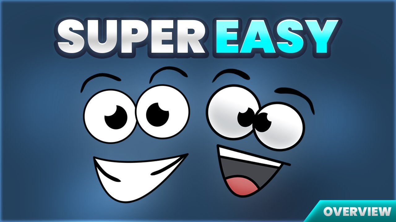 Making GFX Styled Faces is so easy! | OVERVIEW - YouTube