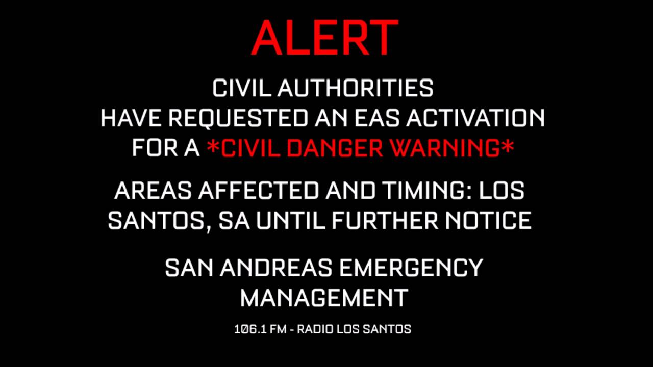 EAS Mock Scenario 1 - Grand Theft Auto Online - YouTube