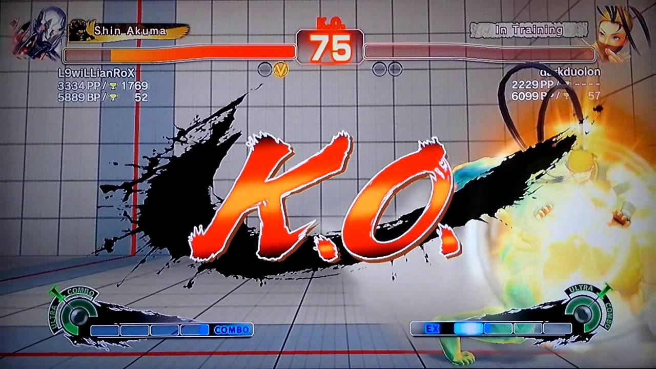 [USF4] L9 wiLLian rOx - SETH combo vídeo ^0^ - YouTube