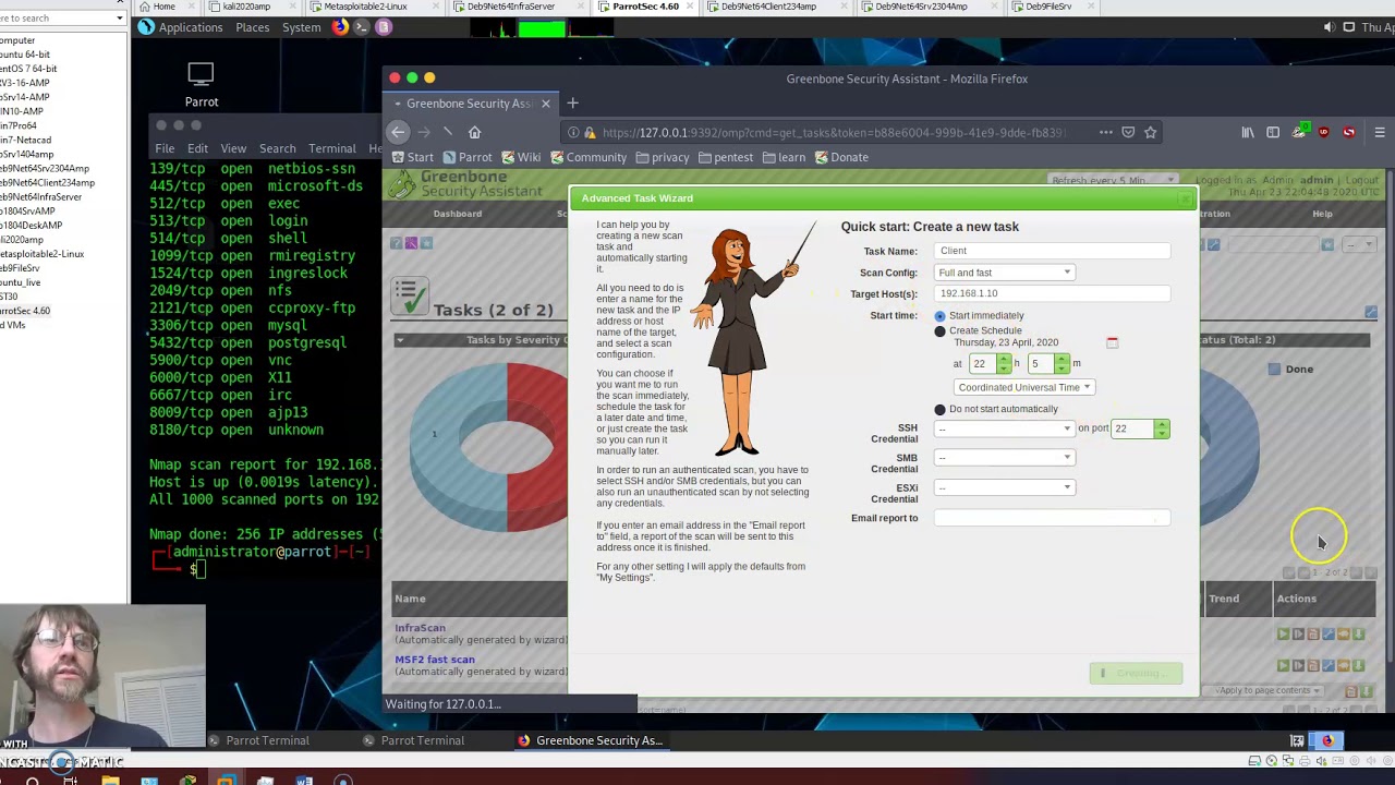 OpenVAS Demo, Part 3 - YouTube