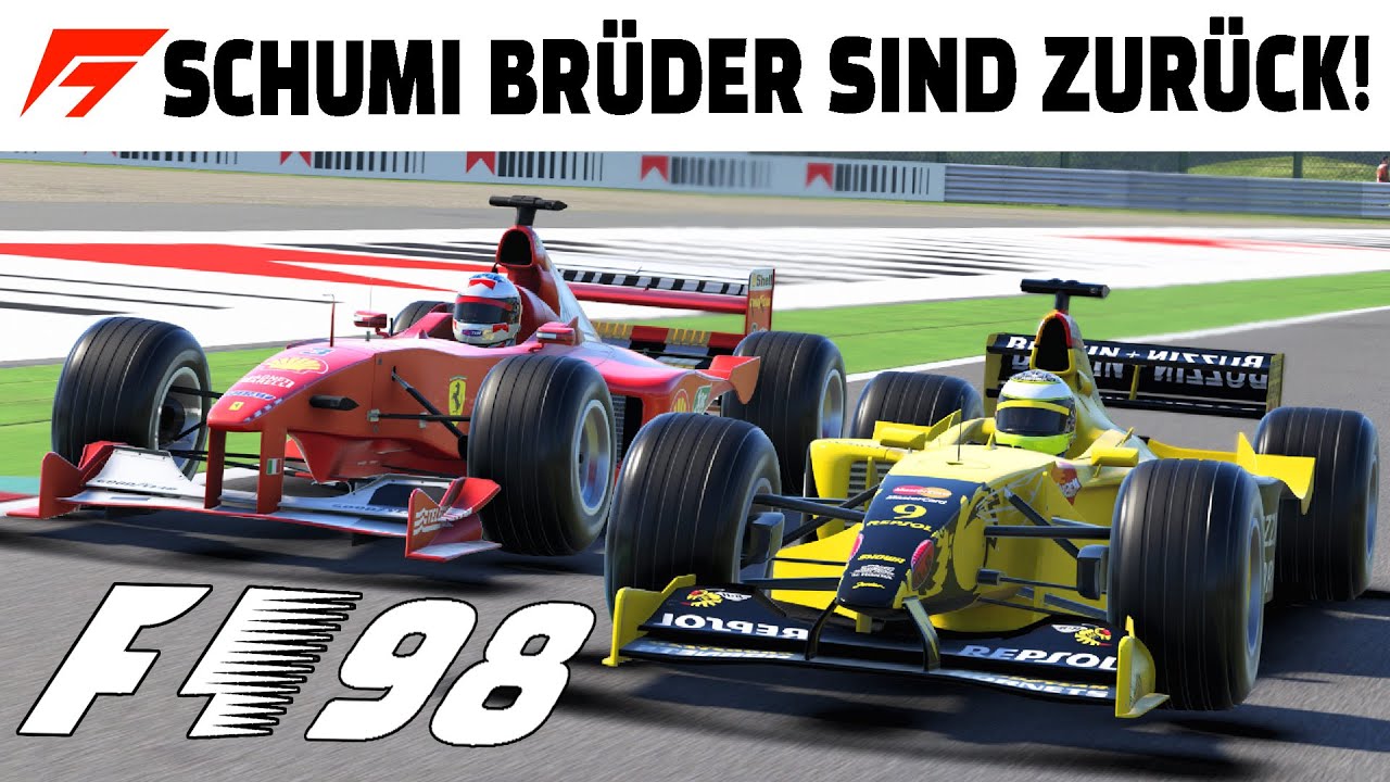 F1 1998 Gameplay: Die Schumi Brüder sind zurück in der Formel 1! - YouTube