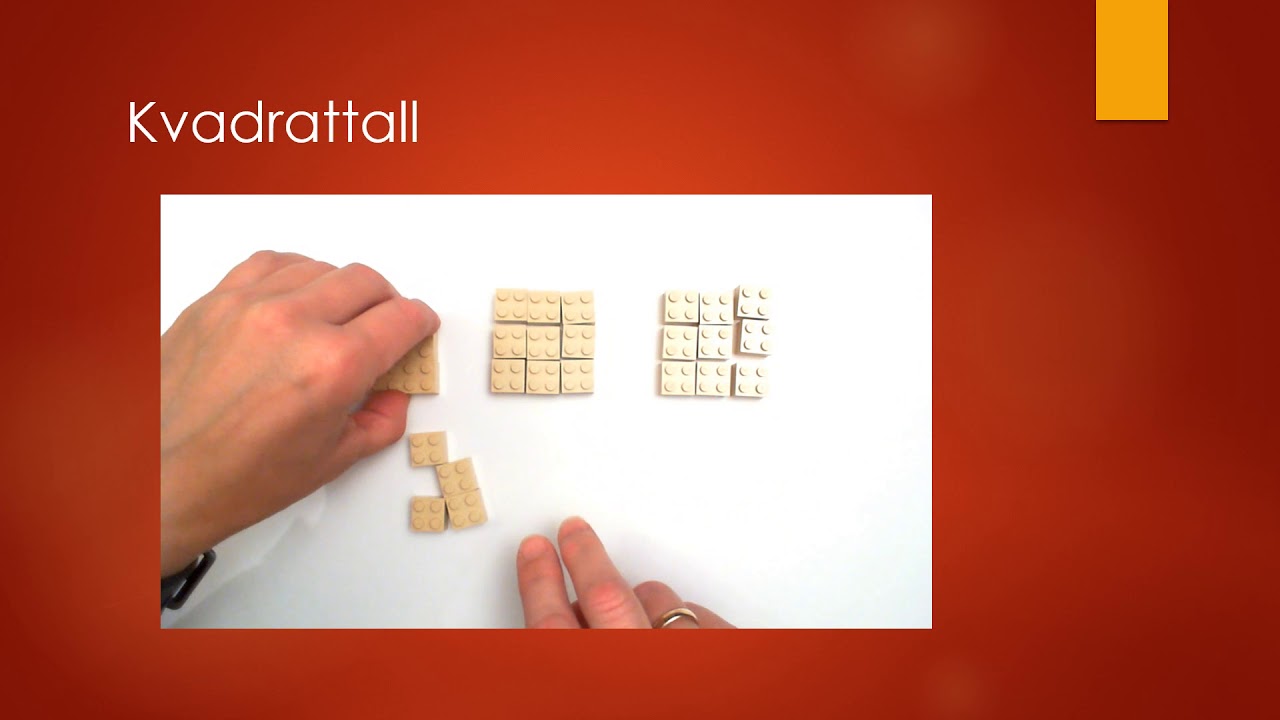 Figurtall: Kvadrattall - YouTube