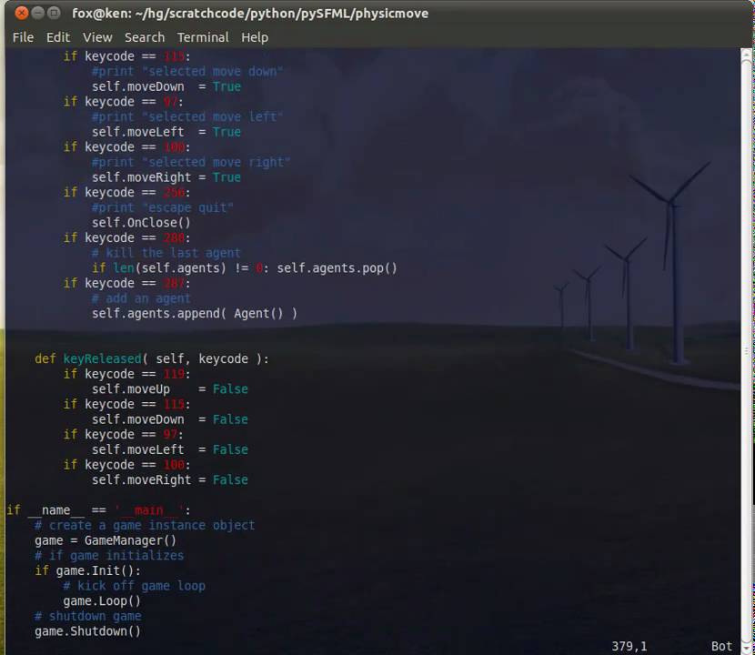 Python and pySFML starter game engine - YouTube