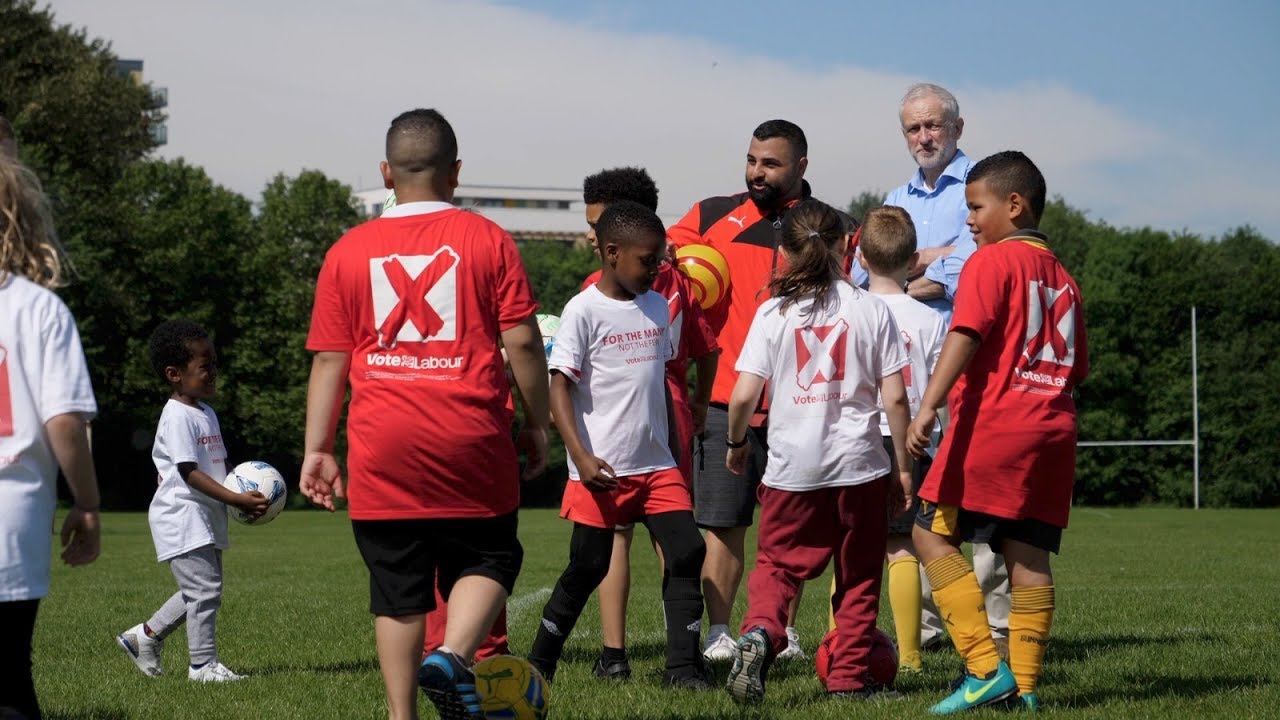 Jeremy Corbyn | Football For The Many - YouTube