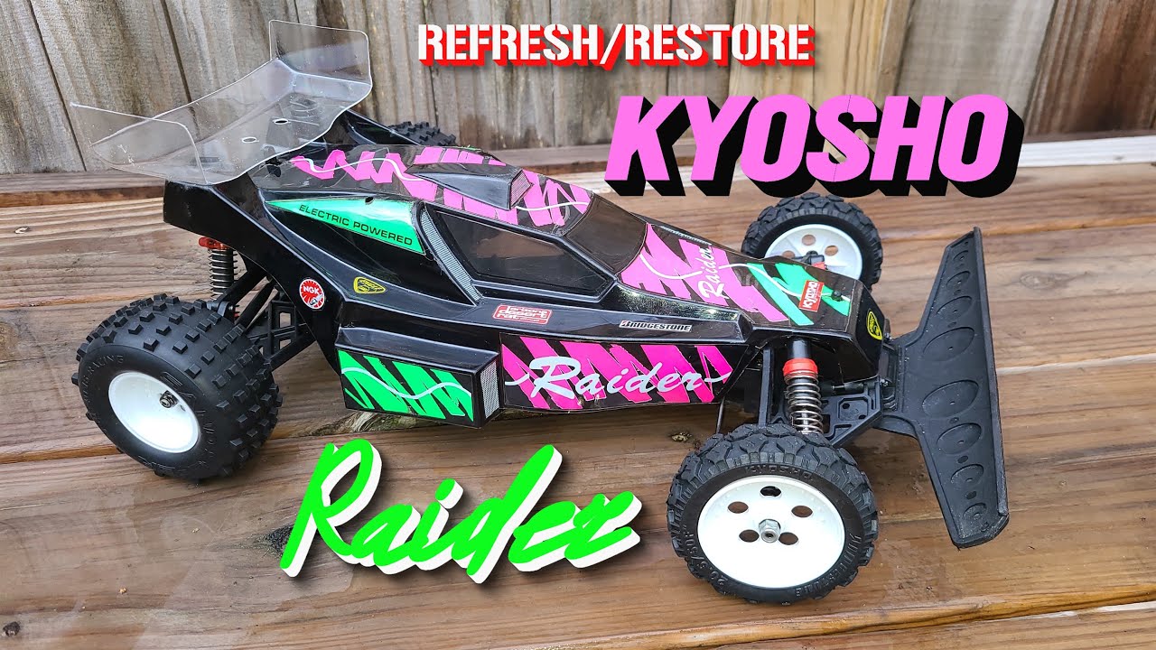Kyosho RAIDER restoration. - YouTube