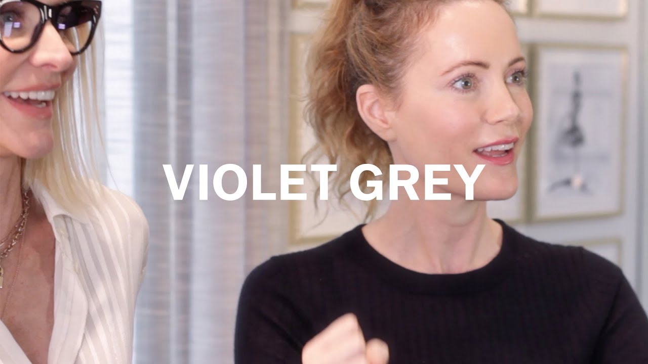 Jillian Dempsey & Leslie Mann On Beauty | VIOLET GREY - YouTube