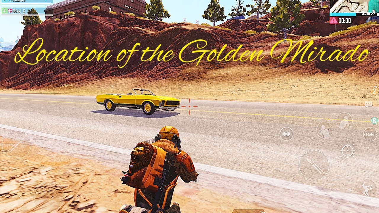 Location of the Golden Mirado in Miramar 2.0! Season 13 RP Mission ...