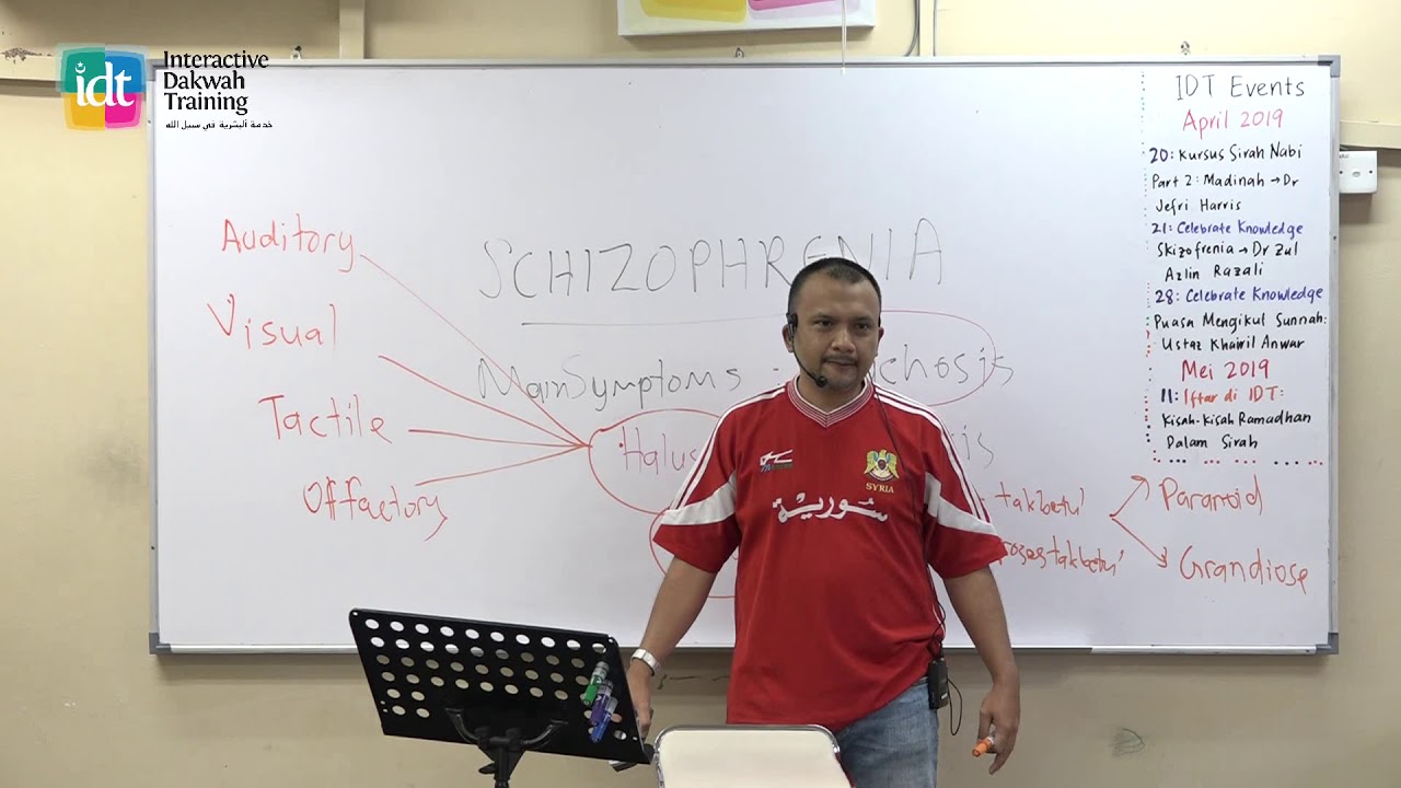 Celebrate Knowledge: "Skizofrenia" - Dr Zul Azlin Razali - YouTube