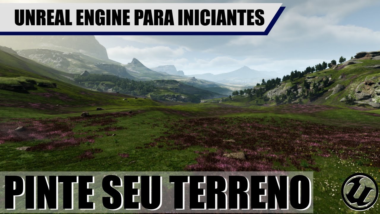 Criando um material para pintar o terreno em layers na Unreal Engine [LANDSCAPE MATERIAL] - YouTube