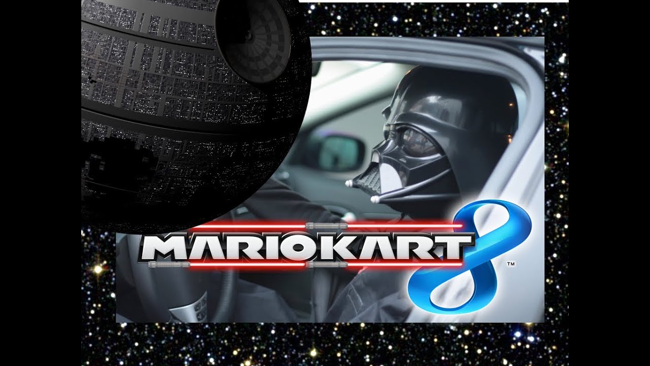 Mario kart 8: Online race with Darth Vader! - YouTube