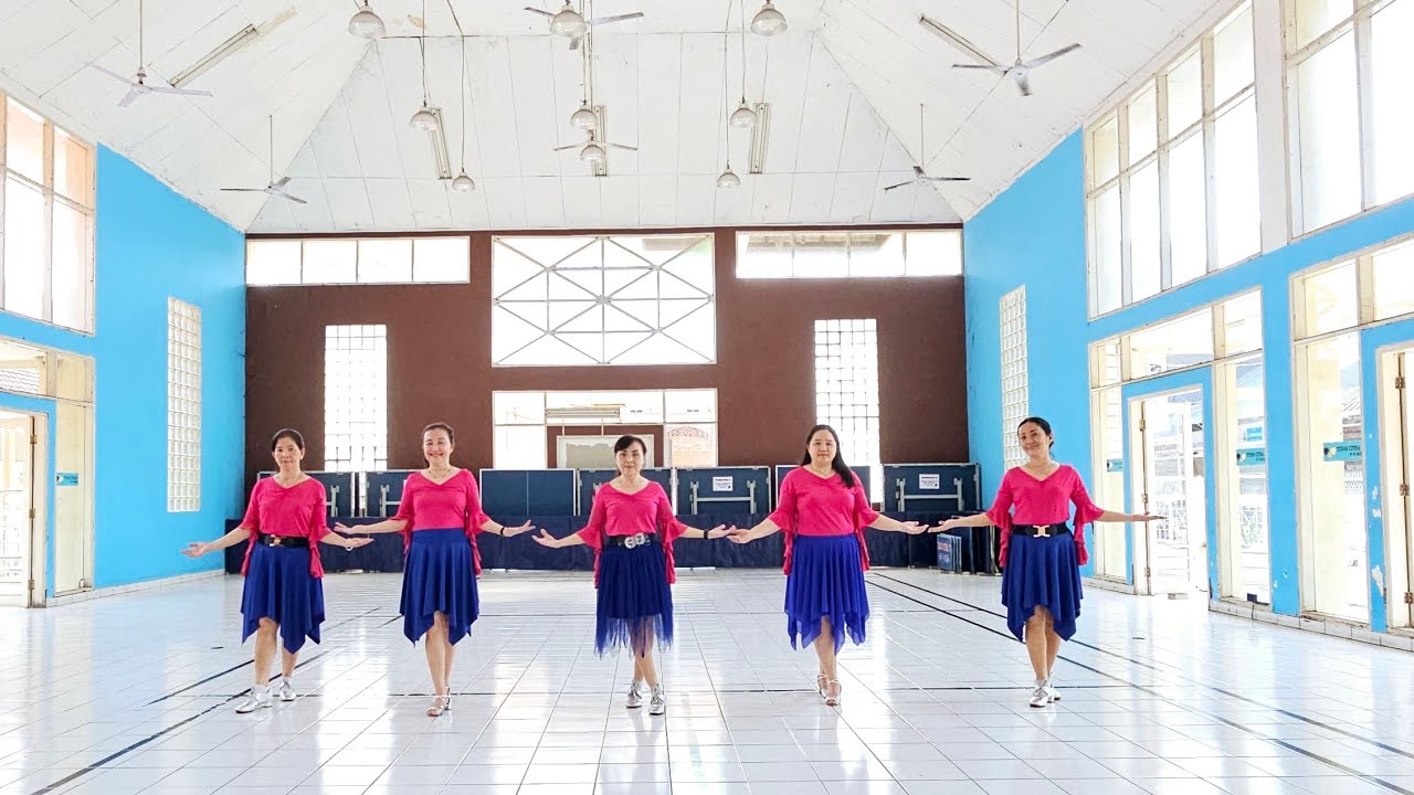 Let It Be Easy -LINE DANCE // Choreographer Luci Chryz (INA) - July ...