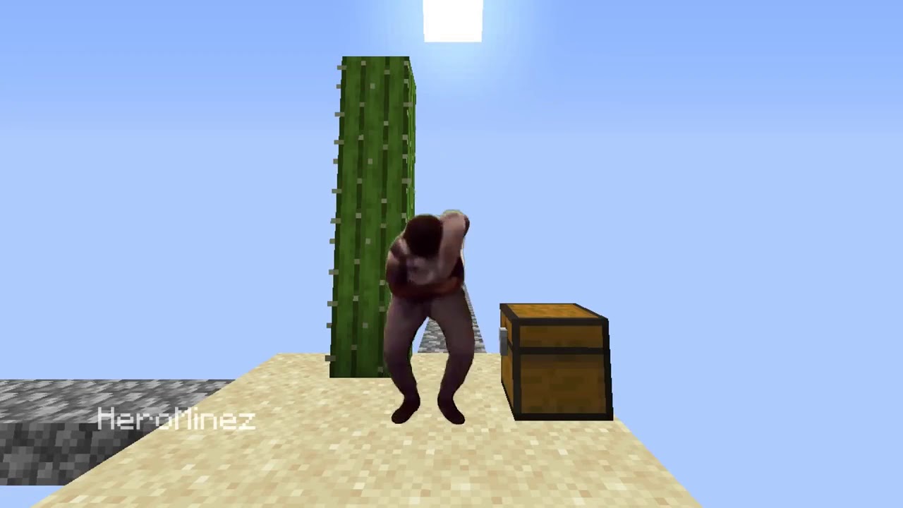 Car Shearer Plays Skyblock meme - YouTube