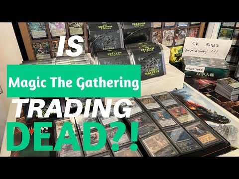 How do people trade MTG nowadays? | MTG TRADING