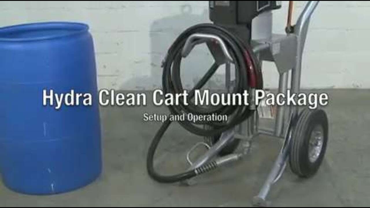 Graco Hydra Clean Setup and Operation - YouTube