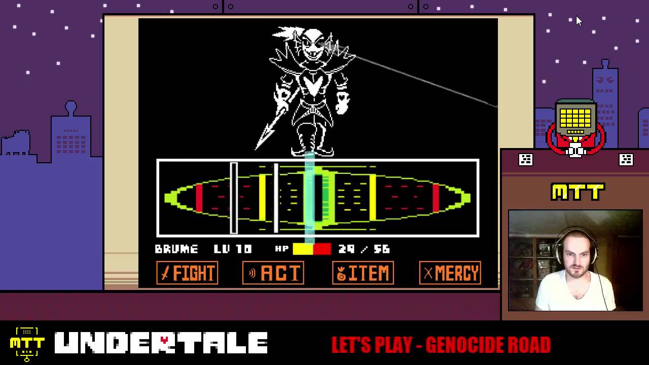 Undertale - Genocide road - Undyne t'es pas sympa ! - YouTube