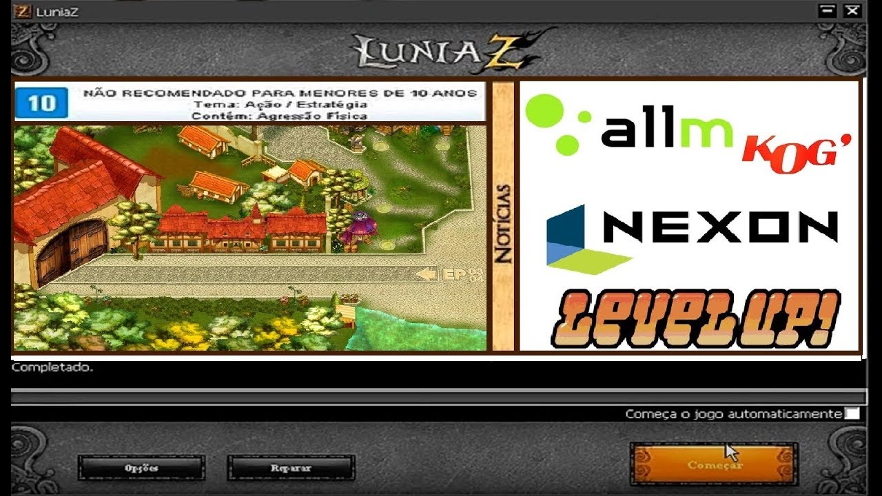 Lunia MMORPG 3D Será que a Level UP e a ALL - M podem voltar com o Game ...